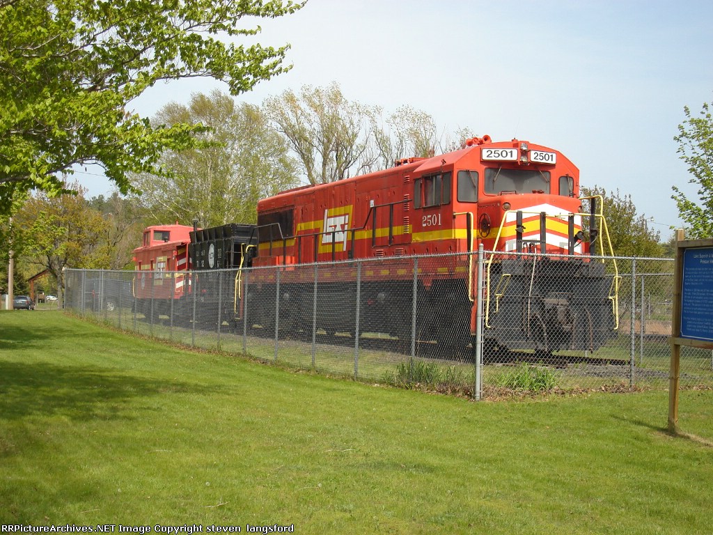 ON DISPLAY BY THE DOCK